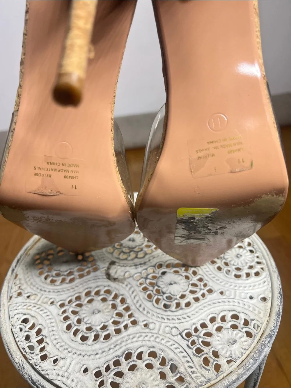 Cape Robbin | Shoes | Cape Robbin Clear Cork Pointed Toe Mules | Poshmark